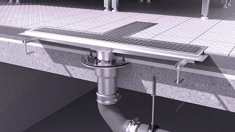 Schlitz- und Kastenrinnen - KESSEL - mastering water