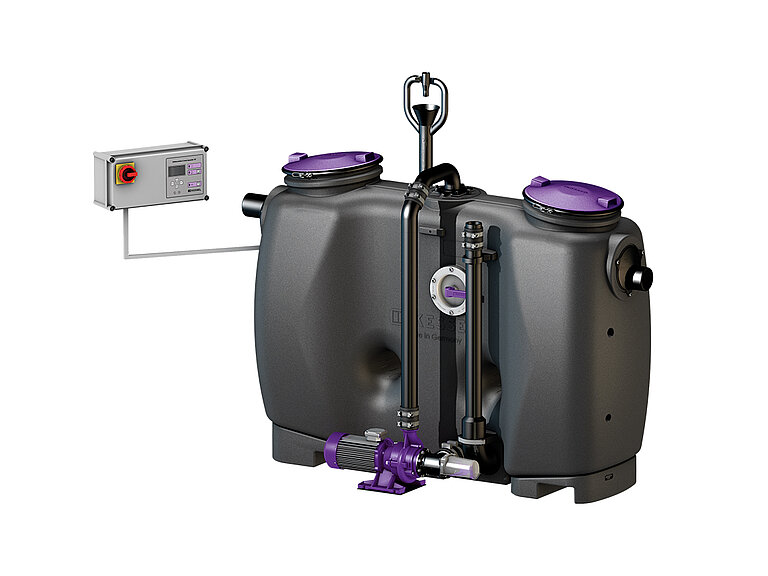 Fettabscheider EasyClean free - KESSEL - mastering water